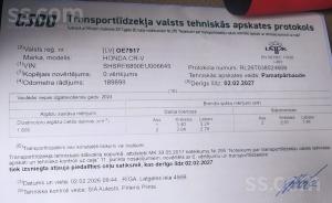 Серый Хонда СРВ 2014 в Рига, объемом двигателя 2.20 л и пробегом 194 тыс. км за 10800 €, фото 11 на AUTOMOTO.COM.LV