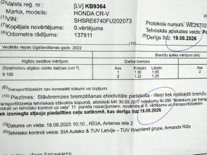 Pelēks Honda CR-V 2015 Rīga, ar dzinēja tilpumu 1.60 L un nobraukumu 142 tūkst. km par 10200 €, foto 16 vietnē AUTOMOTO.COM.LV