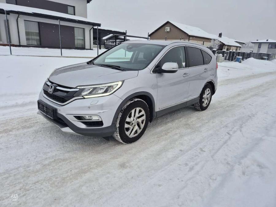 Pelēks Honda CR-V 2015 Kauņa, ar dzinēja tilpumu 1.60 L un nobraukumu 284 tūkst. km par 7200 €, foto 1 vietnē AUTOMOTO.COM.LV