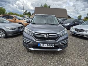 Pelēks Honda CR-V 2015 Daugavpils, ar dzinēja tilpumu 1.60 L un nobraukumu 0 tūkst. km par 11250 €, foto 3 vietnē AUTOMOTO.COM.LV
