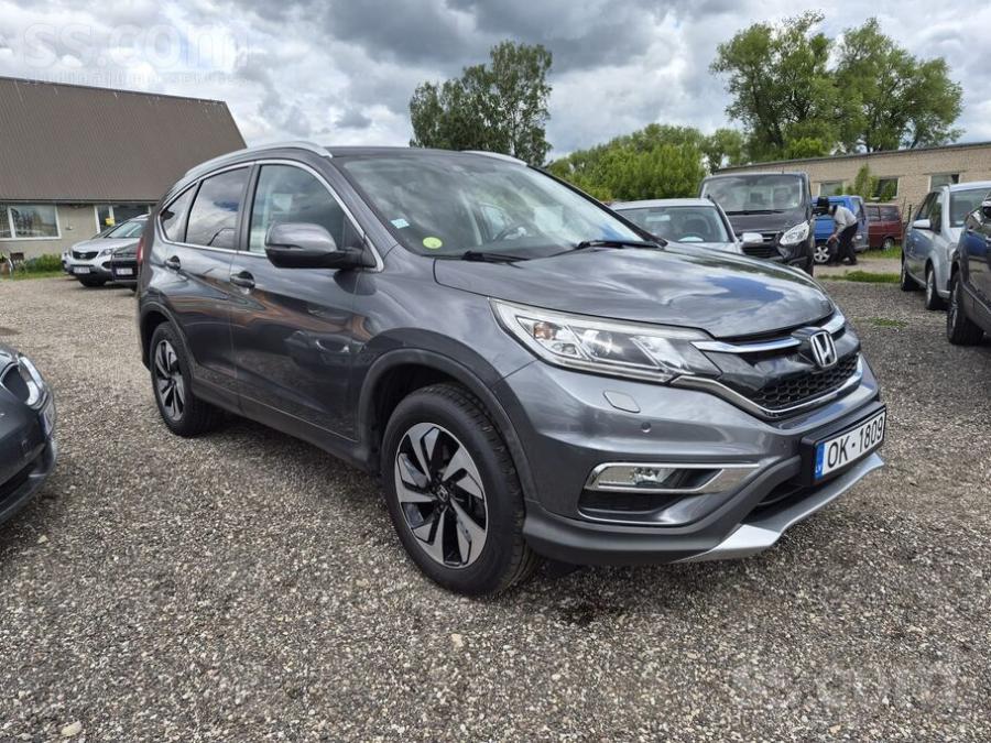 Pelēks Honda CR-V 2015 Daugavpils, ar dzinēja tilpumu 1.60 L un nobraukumu 0 tūkst. km par 11250 €, foto 4 vietnē AUTOMOTO.COM.LV