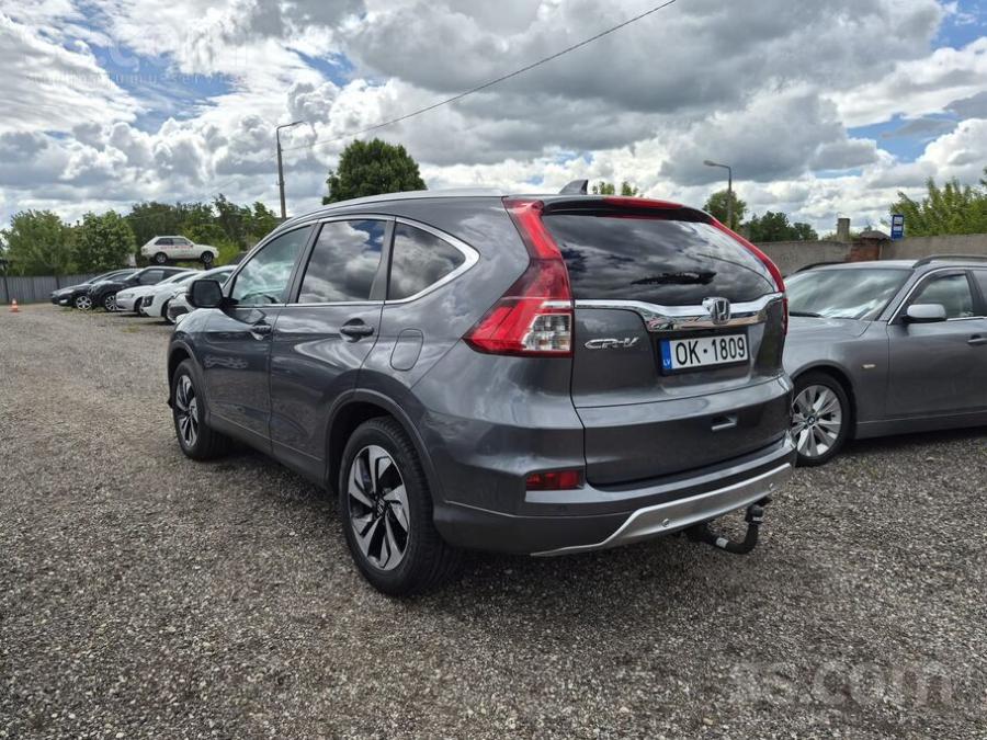 Pelēks Honda CR-V 2015 Daugavpils, ar dzinēja tilpumu 1.60 L un nobraukumu 0 tūkst. km par 11250 €, foto 6 vietnē AUTOMOTO.COM.LV