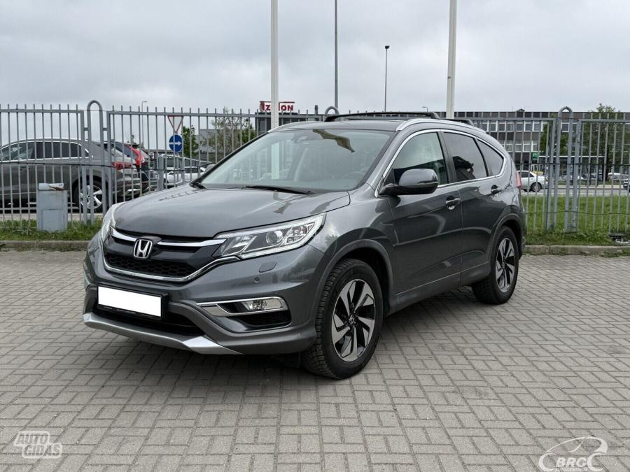Pelēks Honda CR-V 2015 Avižieniai, ar dzinēja tilpumu 1.60 L un nobraukumu 243 tūkst. km par 11500 €, foto 1 vietnē AUTOMOTO.COM.LV