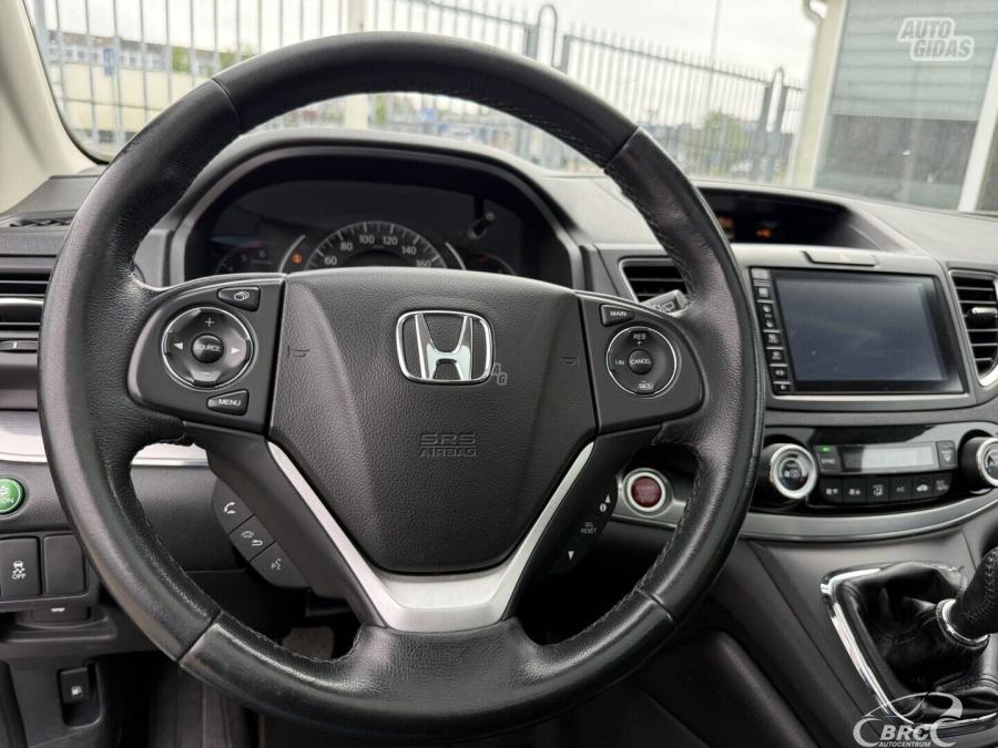 Pelēks Honda CR-V 2015 Avižieniai, ar dzinēja tilpumu 1.60 L un nobraukumu 243 tūkst. km par 11500 €, foto 22 vietnē AUTOMOTO.COM.LV