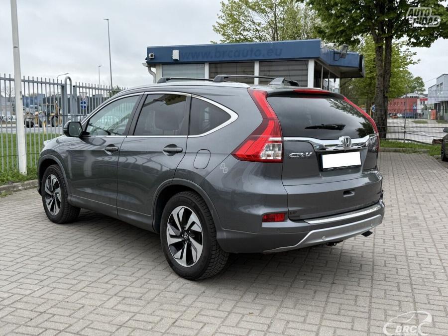 Pelēks Honda CR-V 2015 Avižieniai, ar dzinēja tilpumu 1.60 L un nobraukumu 243 tūkst. km par 11500 €, foto 30 vietnē AUTOMOTO.COM.LV
