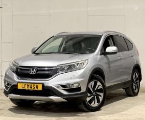 Pelēks Honda CR-V 2015 Klaipėda, ar dzinēja tilpumu 1.60 L un nobraukumu 267 tūkst. km par 11999 €, foto  vietnē AUTOMOTO.COM.LV