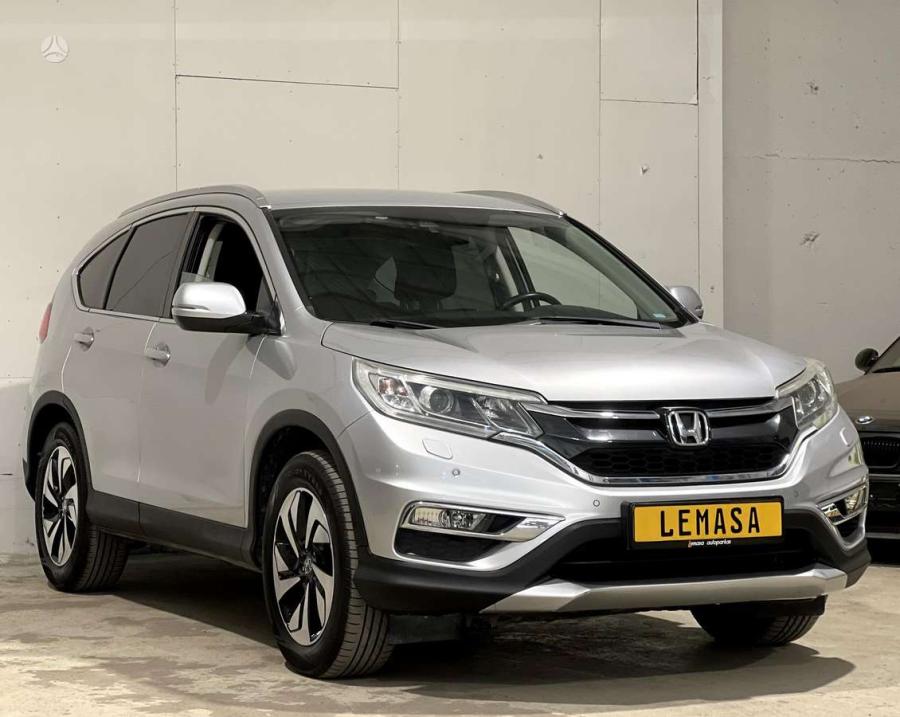 Pelēks Honda CR-V 2015 Klaipėda, ar dzinēja tilpumu 1.60 L un nobraukumu 267 tūkst. km par 11999 €, foto 6 vietnē AUTOMOTO.COM.LV