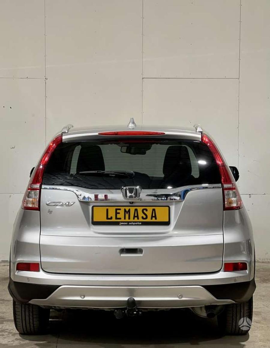Pelēks Honda CR-V 2015 Klaipėda, ar dzinēja tilpumu 1.60 L un nobraukumu 267 tūkst. km par 11999 €, foto 24 vietnē AUTOMOTO.COM.LV
