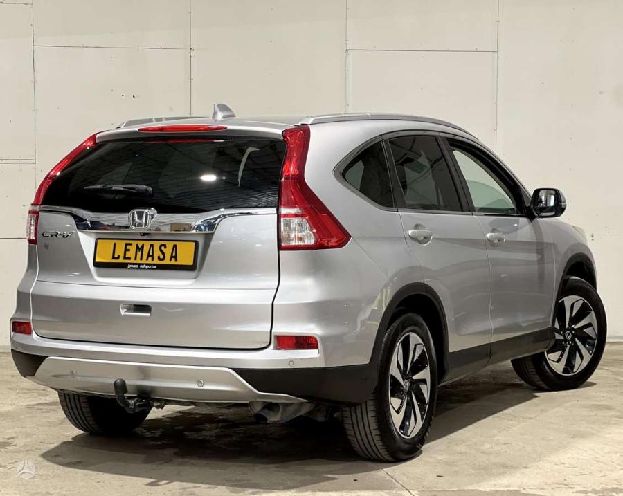Pelēks Honda CR-V 2015 Klaipėda, ar dzinēja tilpumu 1.60 L un nobraukumu 267 tūkst. km par 11999 €, foto 31 vietnē AUTOMOTO.COM.LV