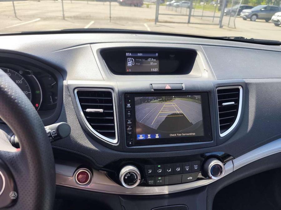 Pelēks Honda CR-V 2015 Klaipėda, ar dzinēja tilpumu 2.36 L un nobraukumu 136 tūkst. km par 13350 €, foto 8 vietnē AUTOMOTO.COM.LV