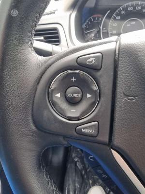 Grey Honda CR-V 2015 in Vilnius, with an engine capacity of 1.60 L and mileage of 205 thousand km for 12950 €, photo 25 on AUTOMOTO.COM.LV