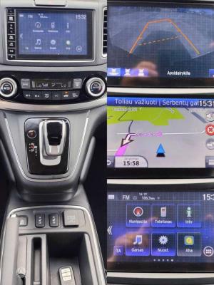 Grey Honda CR-V 2015 in Siauliai, with an engine capacity of 1.60 L and mileage of 300 thousand km for 12990 €, photo 17 on AUTOMOTO.COM.LV