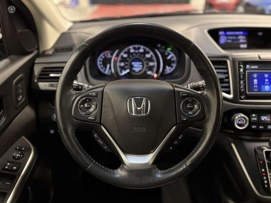 Pelēks Honda CR-V 2015 Viļņa, ar dzinēja tilpumu 2.36 L un nobraukumu 163 tūkst. km par 12990 €, foto 22 vietnē AUTOMOTO.COM.LV