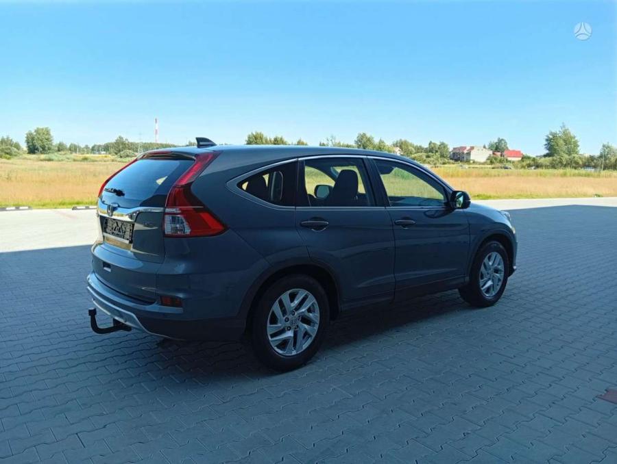 Pelēks Honda CR-V 2015 Šauļi, ar dzinēja tilpumu 1.60 L un nobraukumu 188 tūkst. km par 11600 €, foto 6 vietnē AUTOMOTO.COM.LV