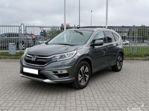 Grey Honda CR-V 2015 in Klaipeda, with an engine capacity of 1.60 L and mileage of 243 thousand km for 9500 €, photo  on AUTOMOTO.COM.LV