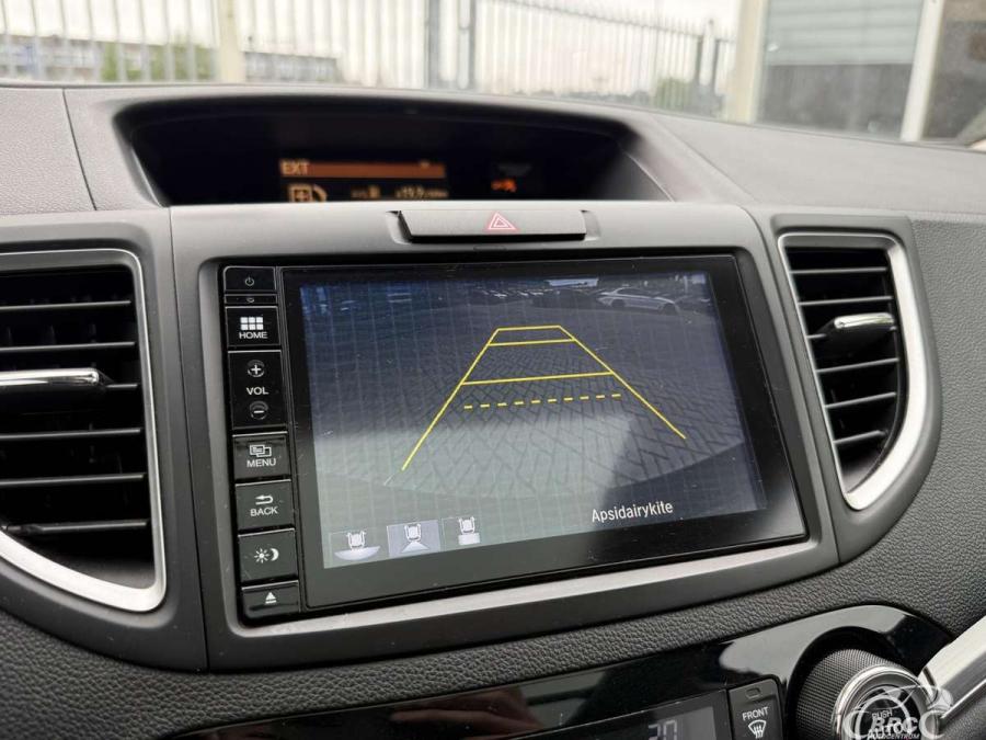 Grey Honda CR-V 2015 in Klaipeda, with an engine capacity of 1.60 L and mileage of 243 thousand km for 9500 €, photo 26 on AUTOMOTO.COM.LV
