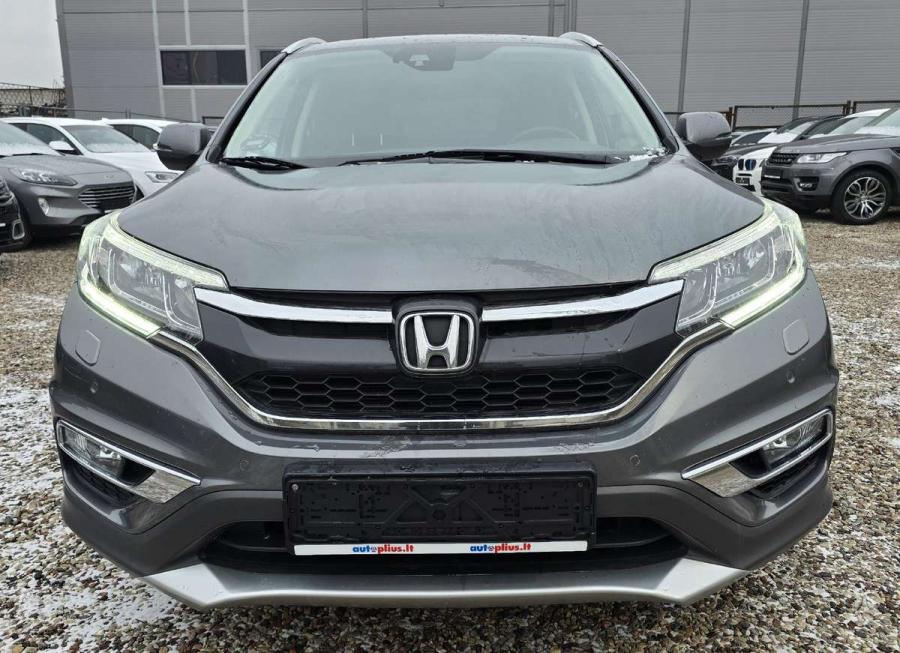 Pelēks Honda CR-V 2016 Kauņa, ar dzinēja tilpumu 1.60 L un nobraukumu 280 tūkst. km par 10990 €, foto 2 vietnē AUTOMOTO.COM.LV