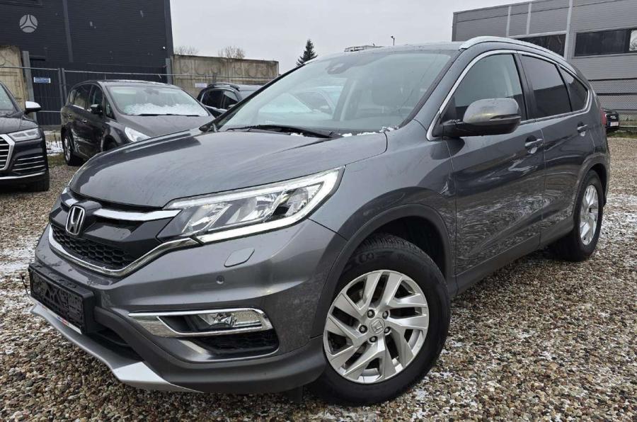 Pelēks Honda CR-V 2016 Kauņa, ar dzinēja tilpumu 1.60 L un nobraukumu 280 tūkst. km par 10990 €, foto 3 vietnē AUTOMOTO.COM.LV