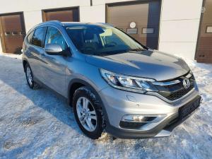 Grey Honda CR-V 2016 in Utena, with an engine capacity of 1.60 L and mileage of 257 thousand km for 10300 €, photo 2 on AUTOMOTO.COM.LV