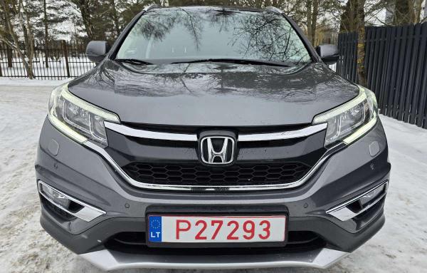 Pelēks Honda CR-V 2016 Kauņa, ar dzinēja tilpumu 1.60 L un nobraukumu 280 tūkst. km par 10800 €, foto 2 vietnē AUTOMOTO.COM.LV