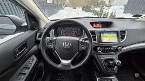 Grey Honda CR-V 2016 in Kaunas, with an engine capacity of 1.60 L and mileage of 280 thousand km for 10800 €, photo 12 on AUTOMOTO.COM.LV