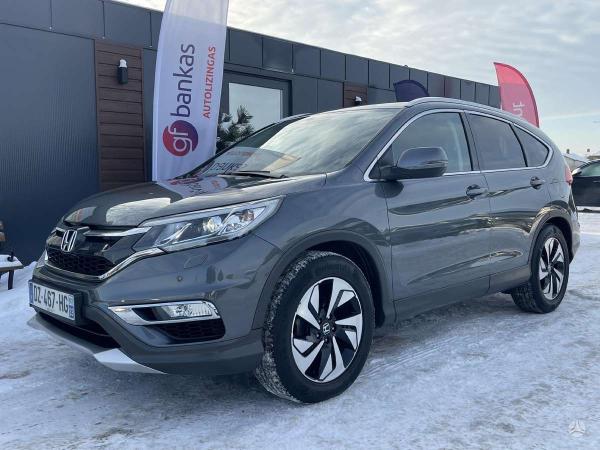 Pelēks Honda CR-V 2016 Tauragė, ar dzinēja tilpumu 1.60 L un nobraukumu 193 tūkst. km par 10900 €, foto 1 vietnē AUTOMOTO.COM.LV