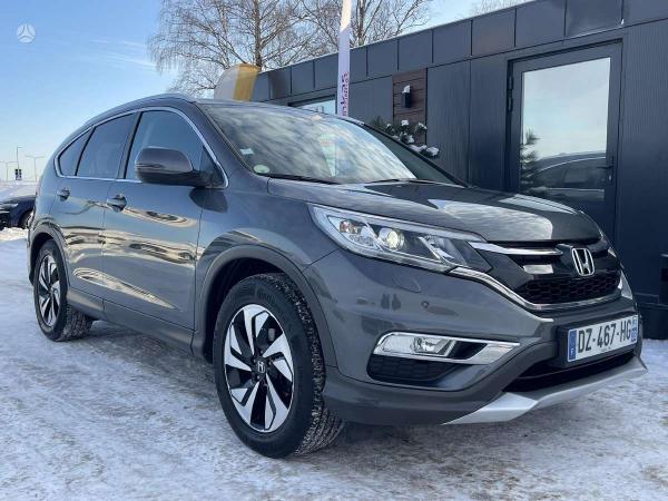 Pelēks Honda CR-V 2016 Tauragė, ar dzinēja tilpumu 1.60 L un nobraukumu 193 tūkst. km par 10900 €, foto 4 vietnē AUTOMOTO.COM.LV