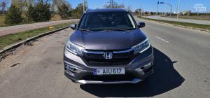 Grey Honda CR-V 2016 in Klaipeda, with an engine capacity of 2.40 L and mileage of 179 thousand km for 14899 €, photo  on AUTOMOTO.COM.LV