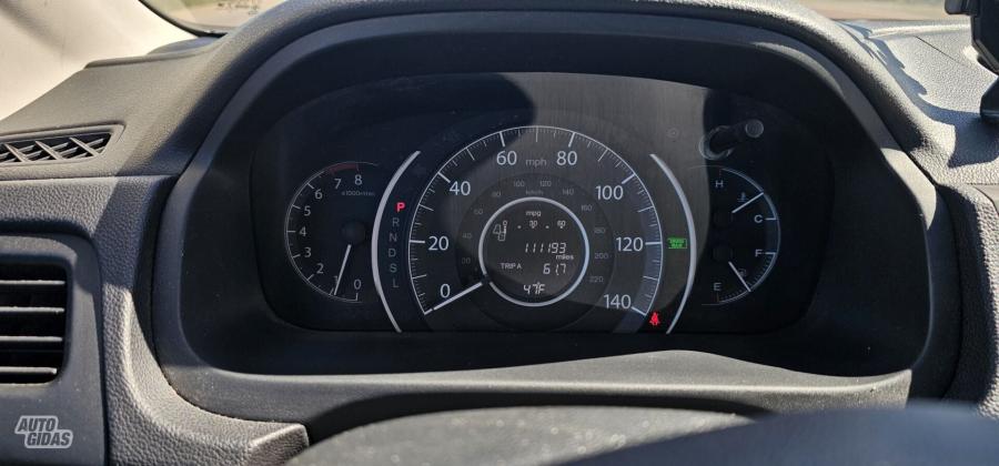 Pelēks Honda CR-V 2016 Klaipėda, ar dzinēja tilpumu 2.40 L un nobraukumu 179 tūkst. km par 14899 €, foto 9 vietnē AUTOMOTO.COM.LV