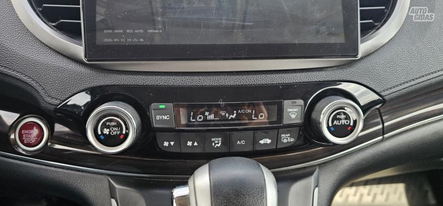 Pelēks Honda CR-V 2016 Klaipėda, ar dzinēja tilpumu 2.40 L un nobraukumu 179 tūkst. km par 14899 €, foto 11 vietnē AUTOMOTO.COM.LV