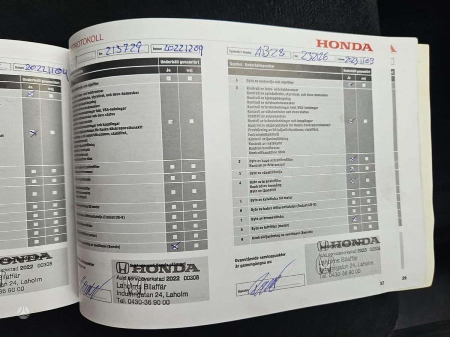 Grey Honda CR-V 2016 in Siauliai, with an engine capacity of 2.00 L and mileage of 274 thousand km for 13950 €, photo 24 on AUTOMOTO.COM.LV