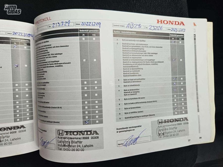Pelēks Honda CR-V 2016 Šauļi, ar dzinēja tilpumu 2.00 L un nobraukumu 274 tūkst. km par 13950 €, foto 24 vietnē AUTOMOTO.COM.LV