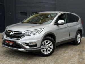 Grey Honda CR-V 2016 in Vilnius, with an engine capacity of 1.60 L and mileage of 190 thousand km for 12999 €, photo  on AUTOMOTO.COM.LV