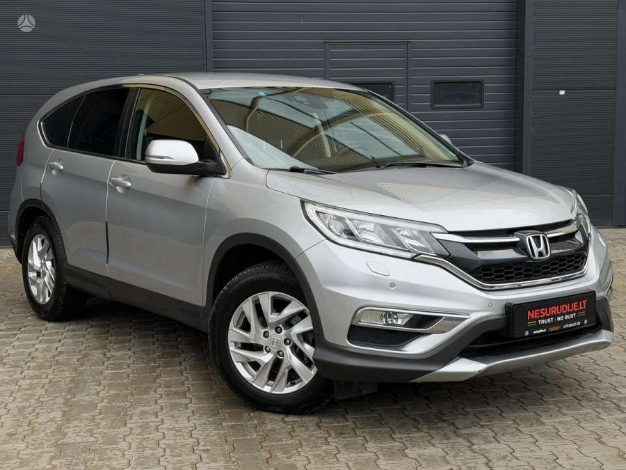 Pelēks Honda CR-V 2016 Viļņa, ar dzinēja tilpumu 1.60 L un nobraukumu 190 tūkst. km par 12999 €, foto 7 vietnē AUTOMOTO.COM.LV