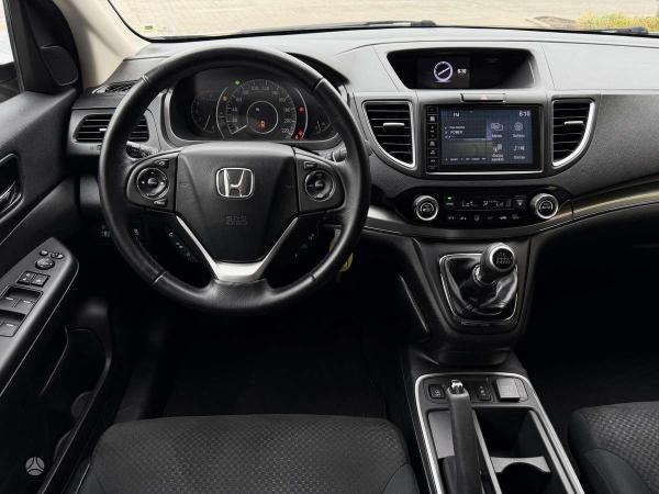 Grey Honda CR-V 2016 in Vilnius, with an engine capacity of 1.60 L and mileage of 190 thousand km for 12999 €, photo 11 on AUTOMOTO.COM.LV