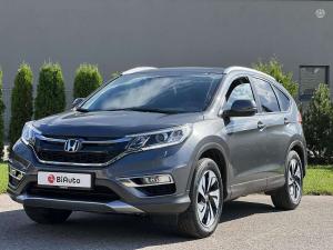 Pelēks Honda CR-V 2016 Utena, ar dzinēja tilpumu 1.60 L un nobraukumu 178 tūkst. km par 13750 €, foto 3 vietnē AUTOMOTO.COM.LV