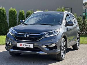 Pelēks Honda CR-V 2016 Utena, ar dzinēja tilpumu 1.60 L un nobraukumu 178 tūkst. km par 13750 €, foto 4 vietnē AUTOMOTO.COM.LV