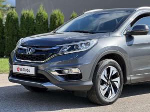 Pelēks Honda CR-V 2016 Utena, ar dzinēja tilpumu 1.60 L un nobraukumu 178 tūkst. km par 13750 €, foto 6 vietnē AUTOMOTO.COM.LV