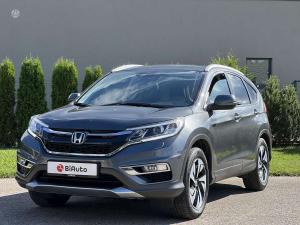 Pelēks Honda CR-V 2016 Utena, ar dzinēja tilpumu 1.60 L un nobraukumu 178 tūkst. km par 13750 €, foto 7 vietnē AUTOMOTO.COM.LV