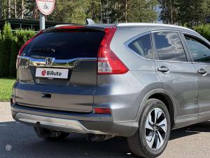 Pelēks Honda CR-V 2016 Utena, ar dzinēja tilpumu 1.60 L un nobraukumu 178 tūkst. km par 13750 €, foto 24 vietnē AUTOMOTO.COM.LV