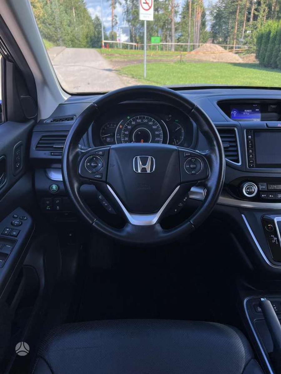 Pelēks Honda CR-V 2016 Utena, ar dzinēja tilpumu 1.60 L un nobraukumu 178 tūkst. km par 13750 €, foto 38 vietnē AUTOMOTO.COM.LV