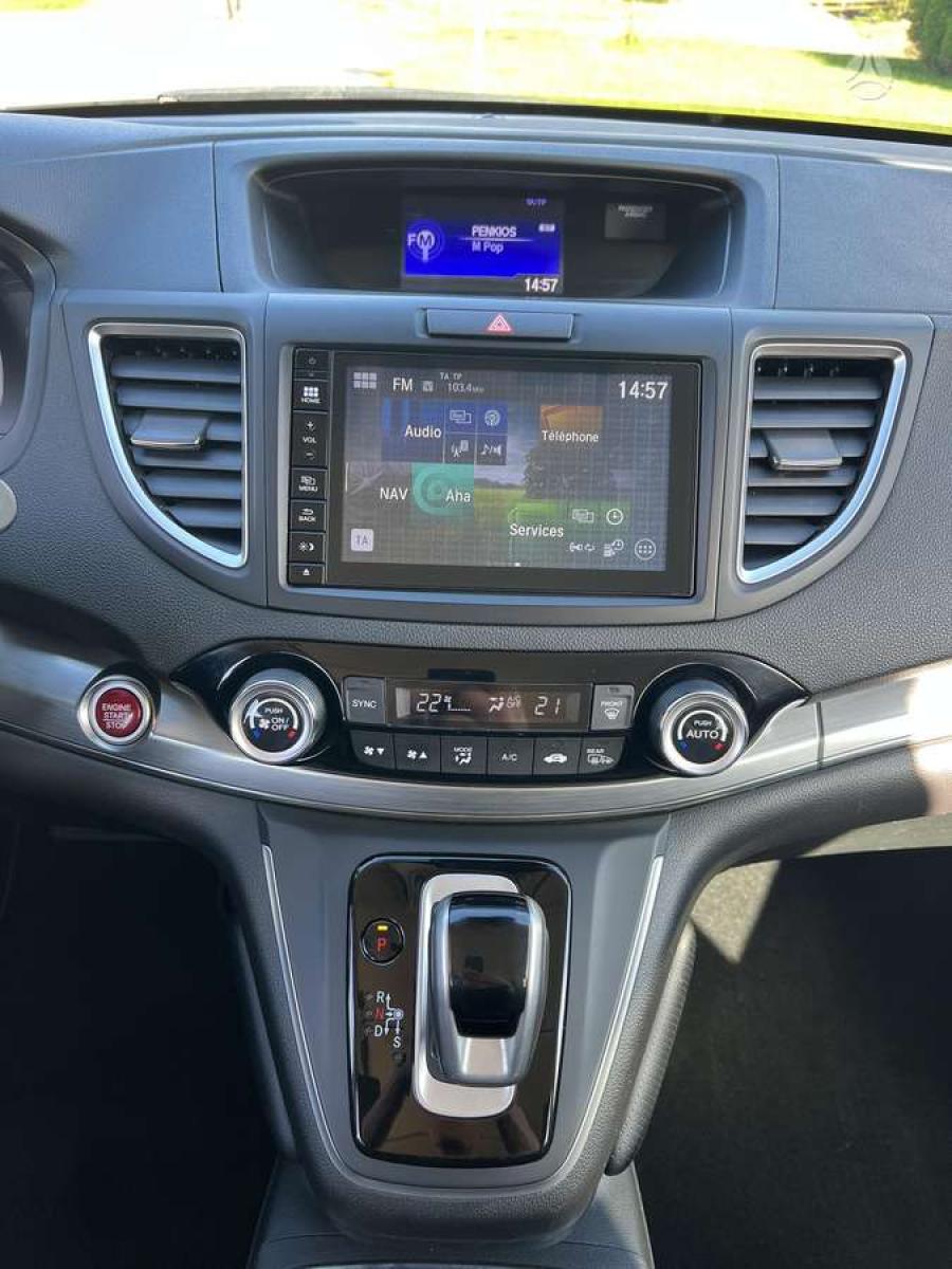 Pelēks Honda CR-V 2016 Utena, ar dzinēja tilpumu 1.60 L un nobraukumu 178 tūkst. km par 13750 €, foto 42 vietnē AUTOMOTO.COM.LV