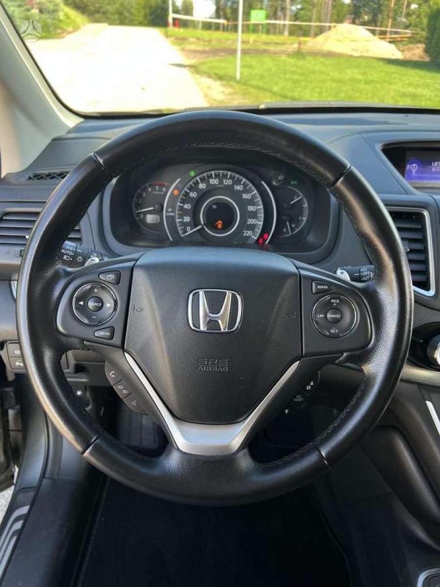 Pelēks Honda CR-V 2016 Utena, ar dzinēja tilpumu 1.60 L un nobraukumu 178 tūkst. km par 13750 €, foto 49 vietnē AUTOMOTO.COM.LV