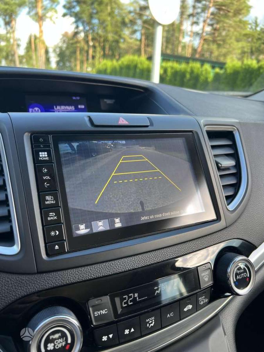 Pelēks Honda CR-V 2016 Utena, ar dzinēja tilpumu 1.60 L un nobraukumu 178 tūkst. km par 13750 €, foto 53 vietnē AUTOMOTO.COM.LV