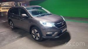Pelēks Honda CR-V 2017 Rīga, ar dzinēja tilpumu 1.60 L un nobraukumu 240 tūkst. km par 14799 €, foto 7 vietnē AUTOMOTO.COM.LV