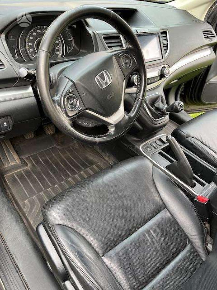 Pelēks Honda CR-V 2017 Viļņa, ar dzinēja tilpumu 1.60 L un nobraukumu 160 tūkst. km par 10900 €, foto 10 vietnē AUTOMOTO.COM.LV