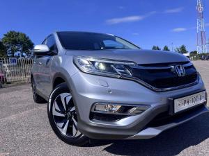 Grey Honda CR-V 2017 in Alytus, with an engine capacity of 1.60 L and mileage of 226 thousand km for 11950 €, photo 3 on AUTOMOTO.COM.LV