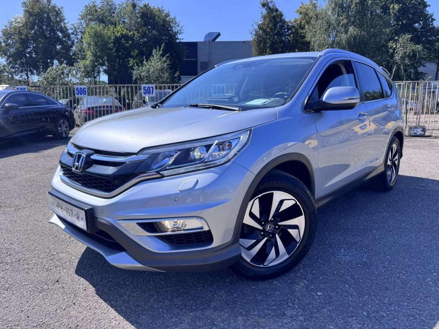 Grey Honda CR-V 2017 in Alytus, with an engine capacity of 1.60 L and mileage of 226 thousand km for 11950 €, photo 4 on AUTOMOTO.COM.LV