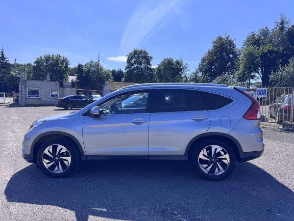 Grey Honda CR-V 2017 in Alytus, with an engine capacity of 1.60 L and mileage of 226 thousand km for 11950 €, photo 6 on AUTOMOTO.COM.LV
