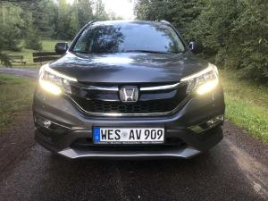 Grey Honda CR-V 2017 in Utena, with an engine capacity of 1.60 L and mileage of 265 thousand km for 12000 €, photo  on AUTOMOTO.COM.LV